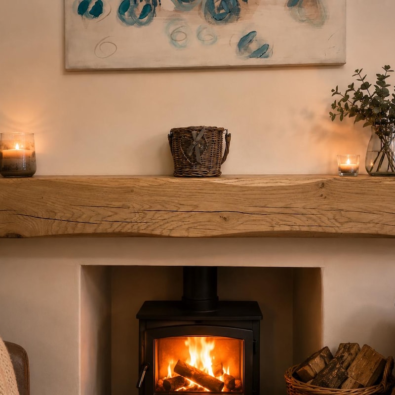 Dark Oak Rustic Beam - Etsy UK