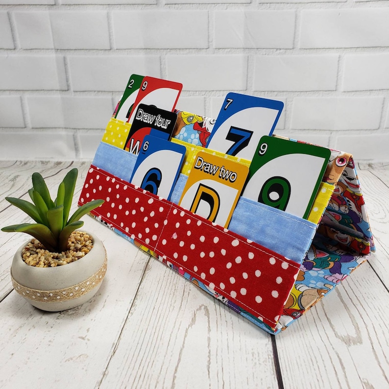 Card Caddy Card Holder Playing Card Holder Childs Card - Etsy