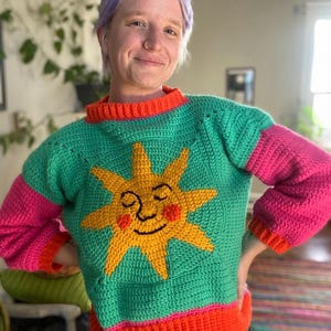 The Sunshine Crochet Pattern - Etsy