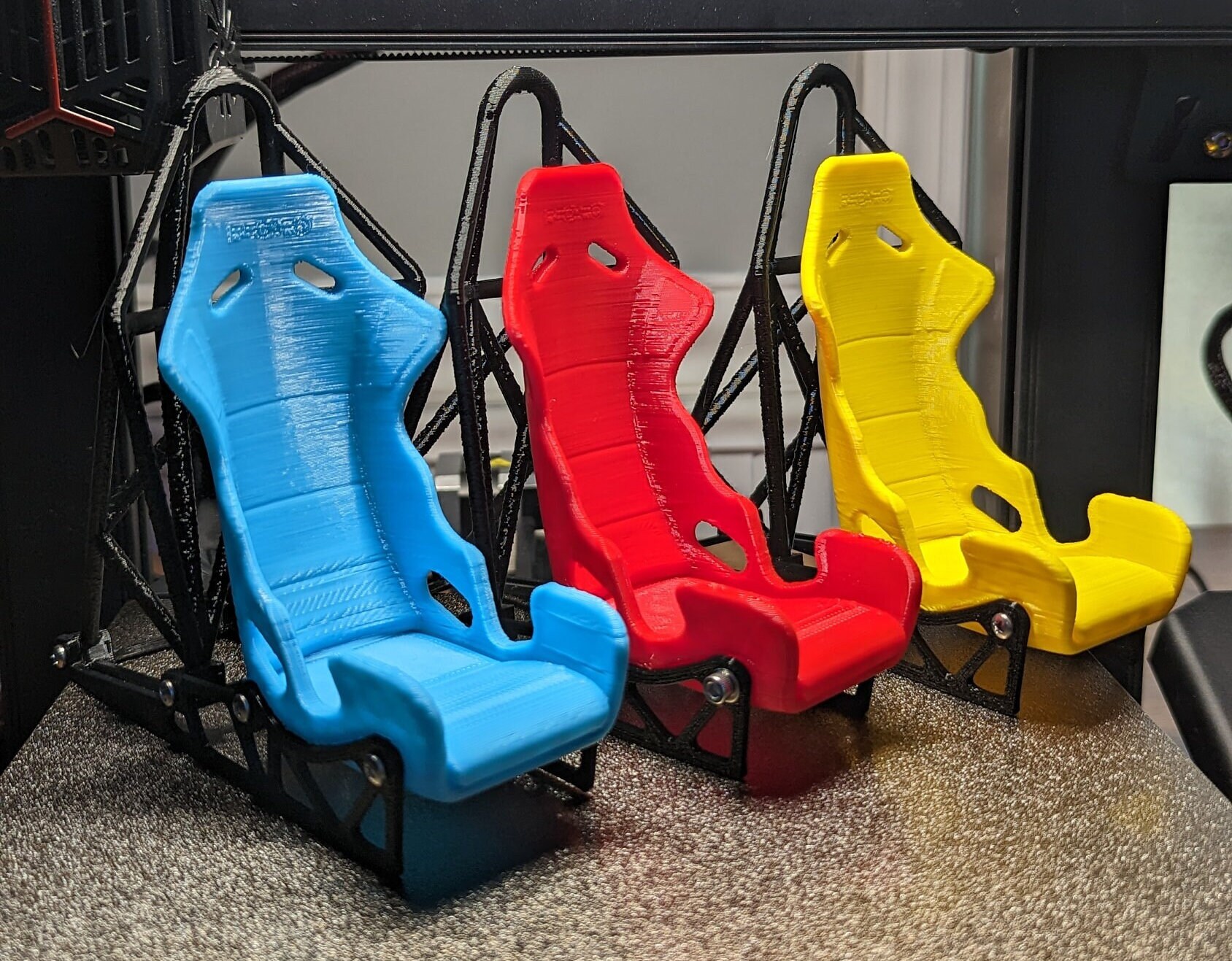 3D Printed Racing Seat Phone Holder - Etsy