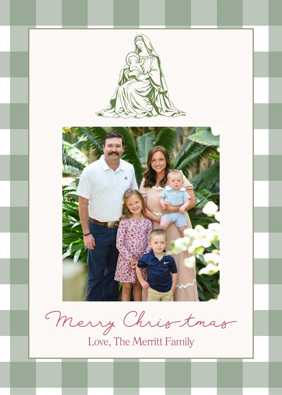Christian Christmas Card, Religious Saint Nick Christmas Card, Catholic ...