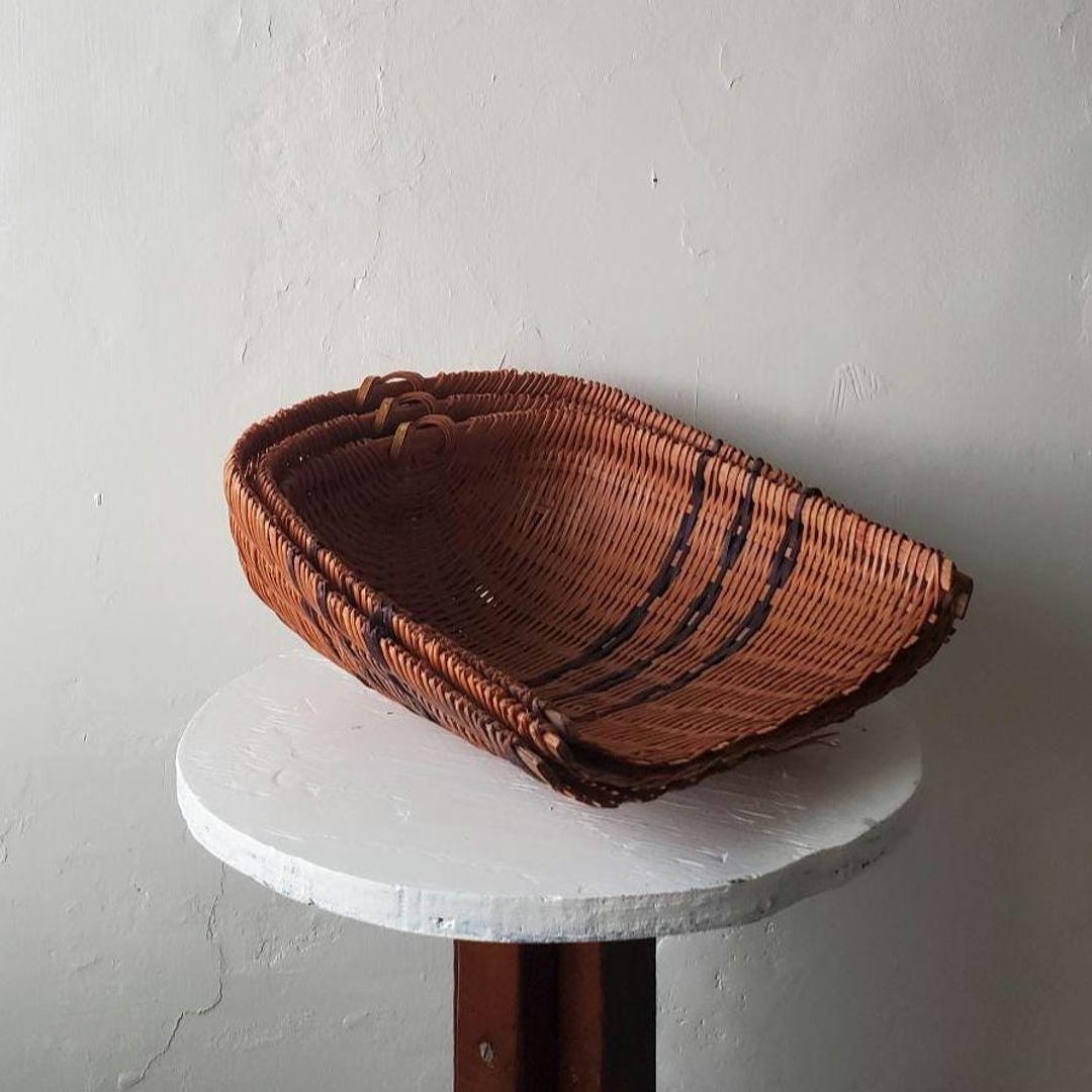 Vintage Nesting Drying Baskets Set of Three Japanese Set Gift Boho ...
