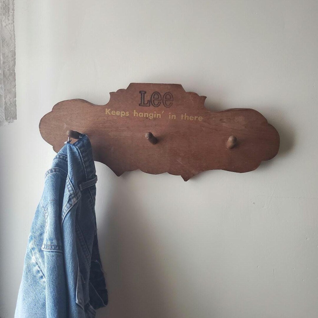 70s Lee Jeans Rack Wood Hanging Retro 1970s Organization Denim Jeans - Etsy