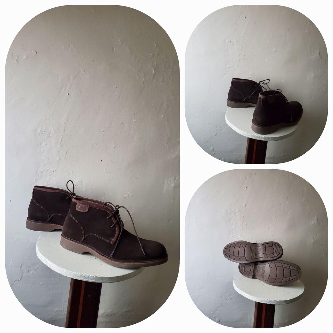 Bass Suede Chukka Boots Brown 8 D Men's Unisex Gender Neutral Fall ...