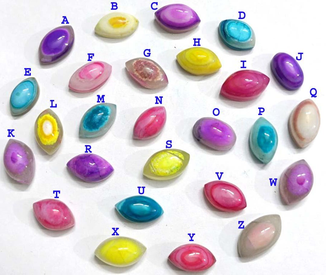 Natural Opals 100% Natural Opals Eye Banded Agate Eyes Cabochons ...