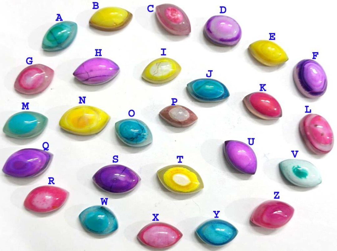 Natural Opals 100% Natural Opals Eye Banded Agate Eyes Cabochons ...