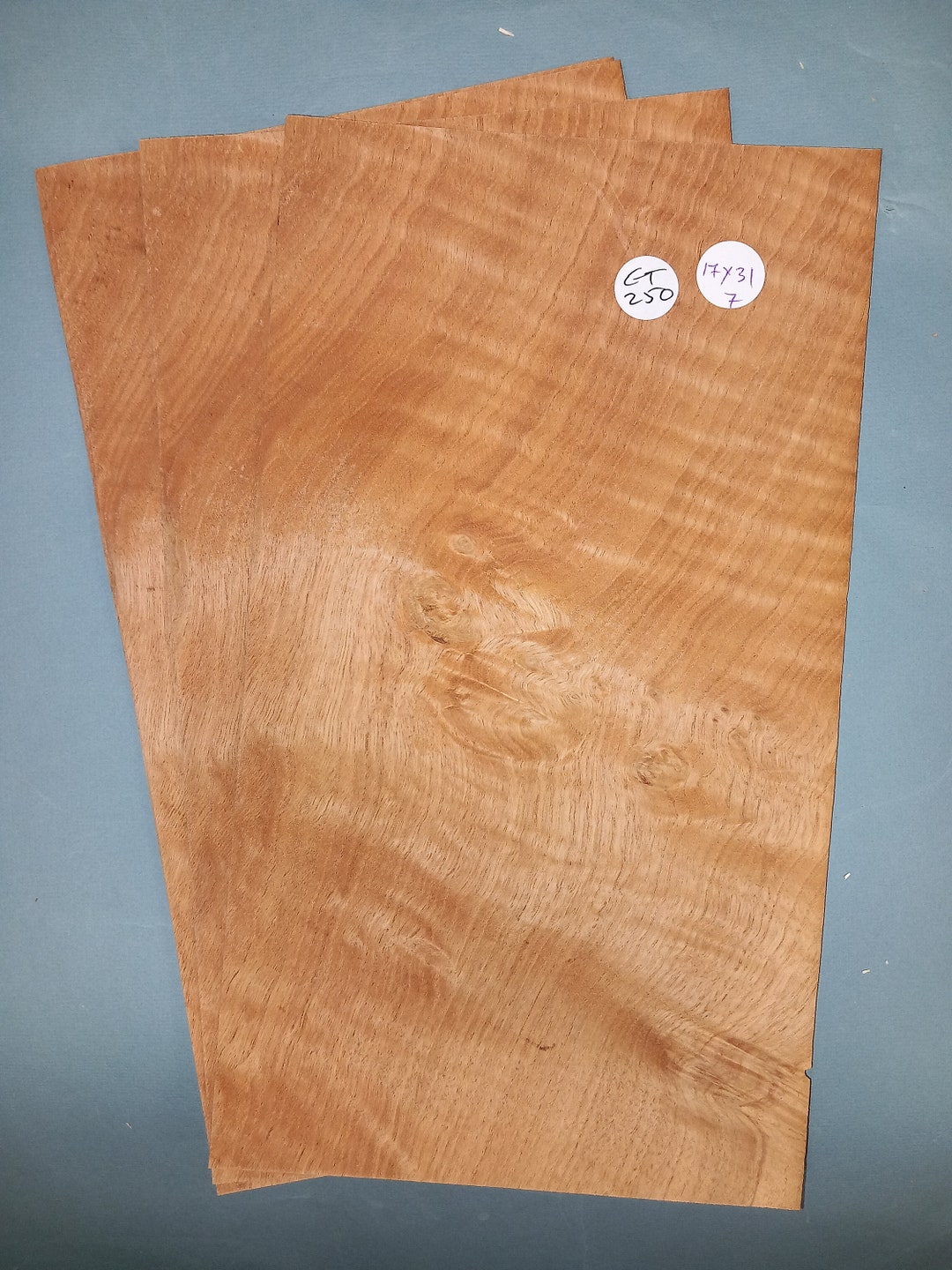 Chestnut Veneer - 3 Consecutive Sheets 17x31cm - ET250 - Etsy