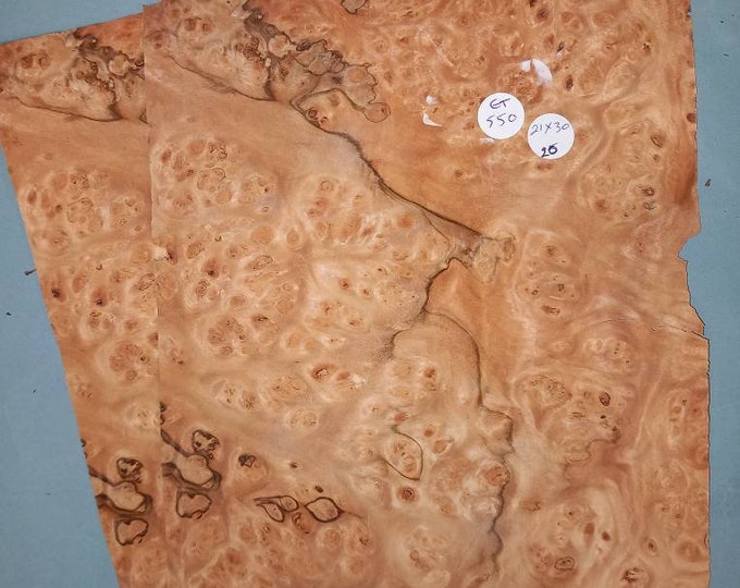2 Consecutive Sheets of Pepper Wood Burr Veneer 21x30cm. Et550 - Etsy