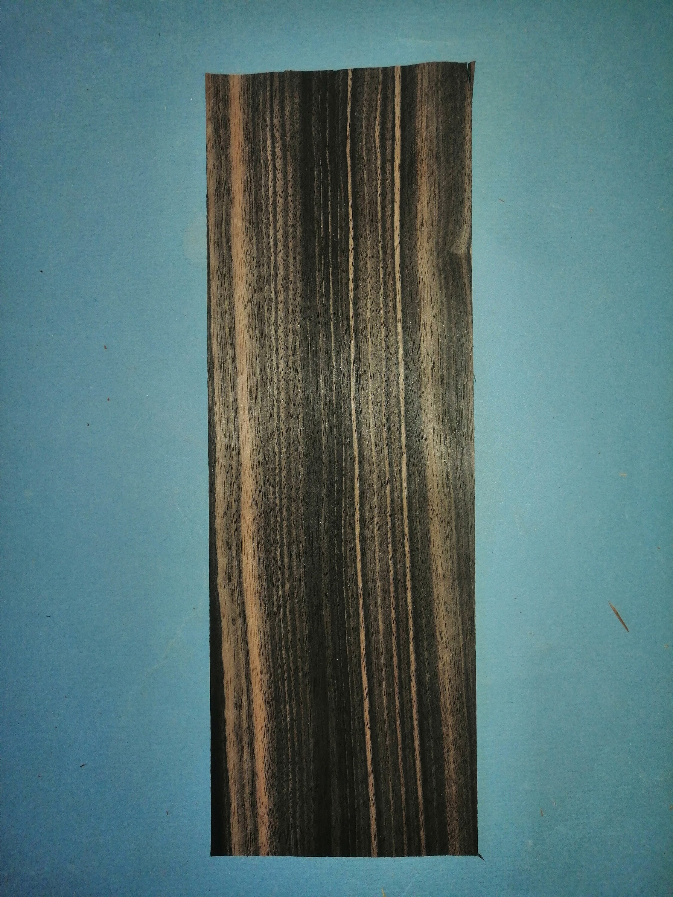 10 Sheets of Veneer. Macassar Ebony Rio Rosewood Cherry Pomelle Sapele ...