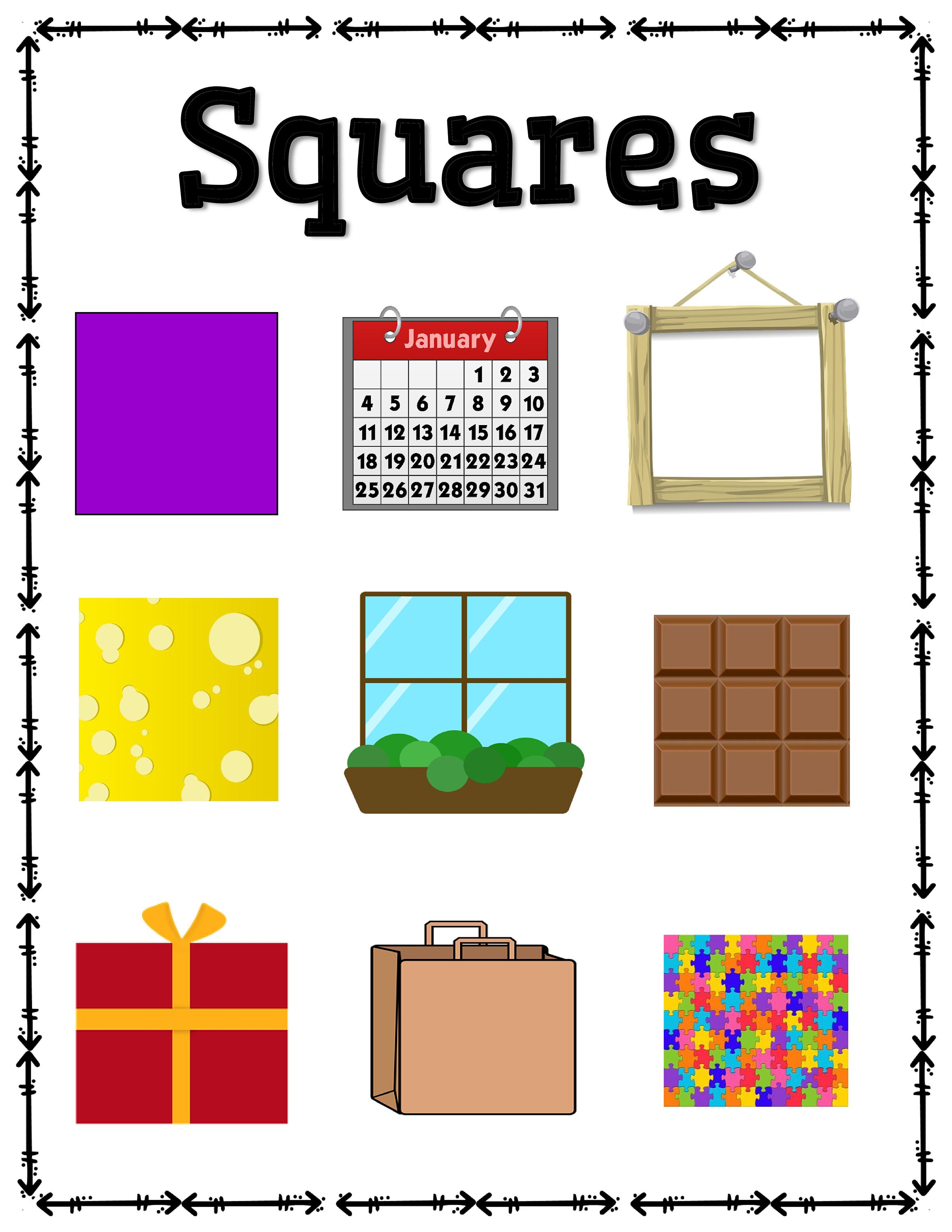Squares Matching Game/ Digital Download | Etsy