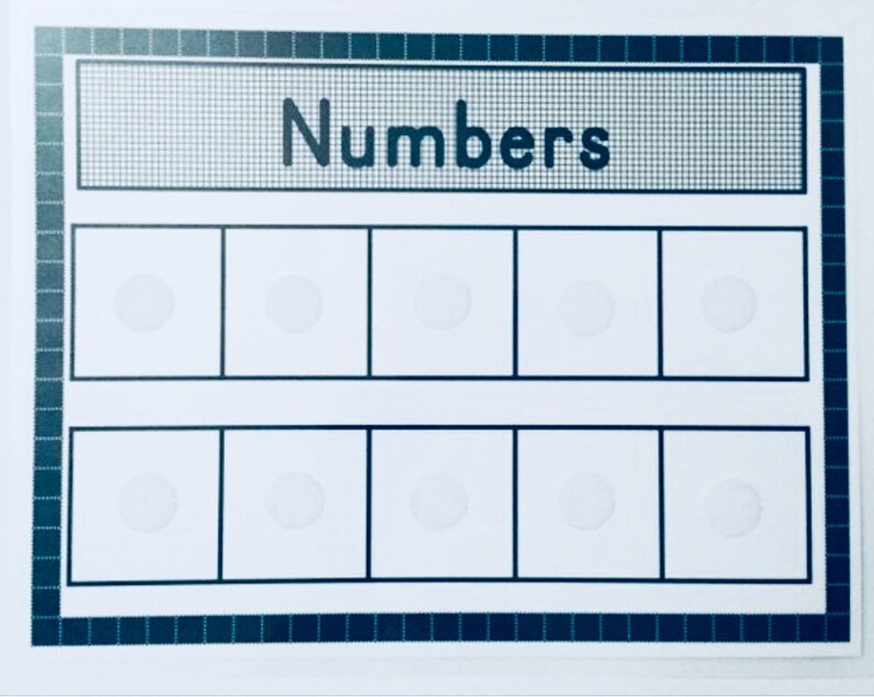 Numbers 1-10 Game Learning Game-kindergarten Game-preschool | Etsy