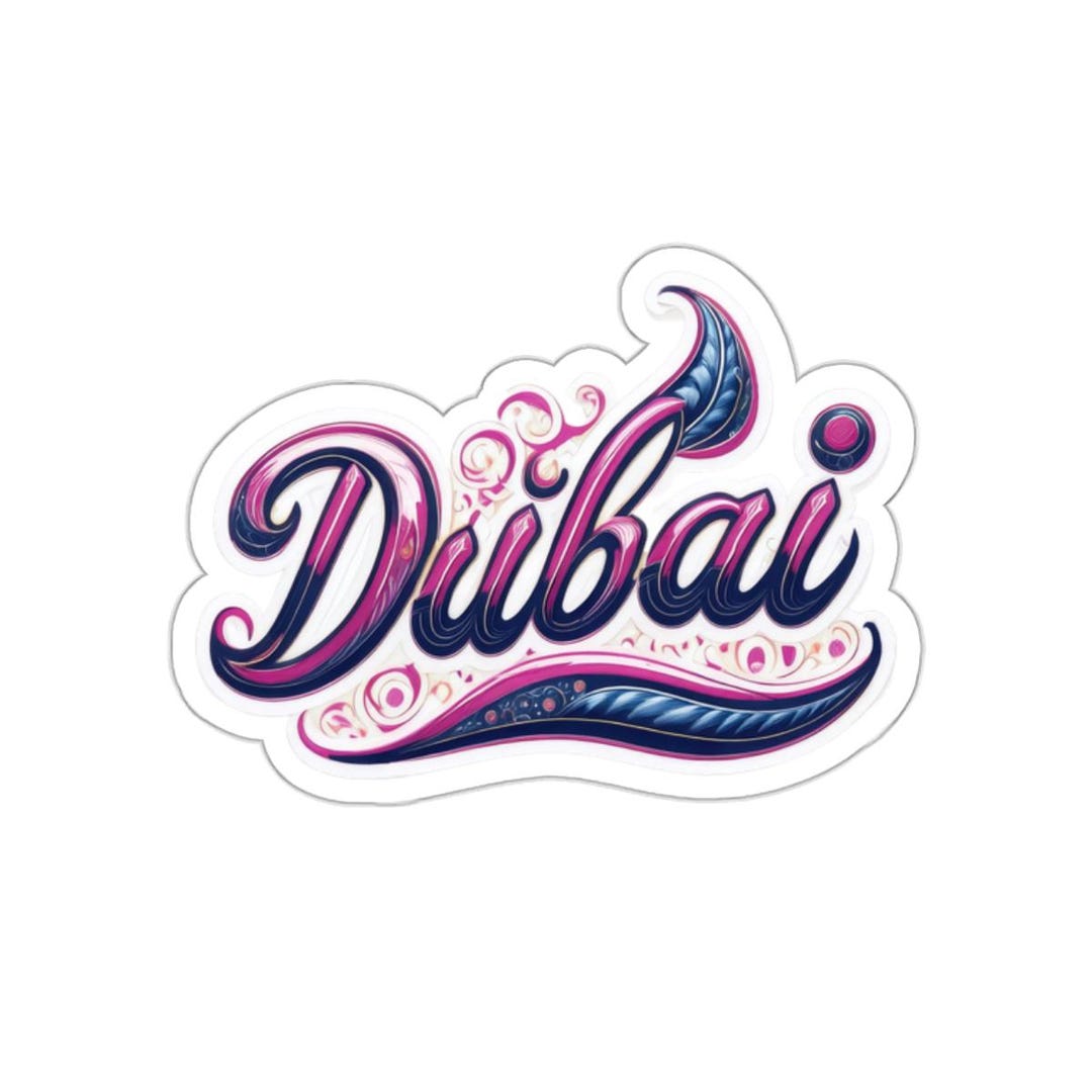 Stunning Dubai Skyline Sticker Waterproof Vinyl Decal Travel Souvenir ...