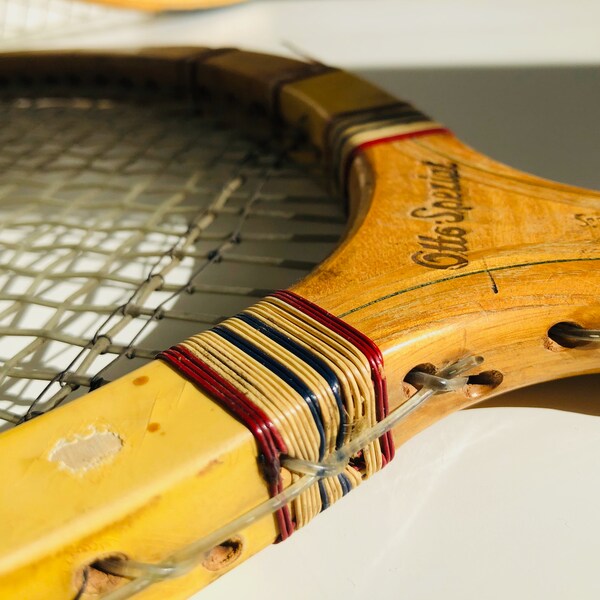 Wood Tennis Racket - Etsy