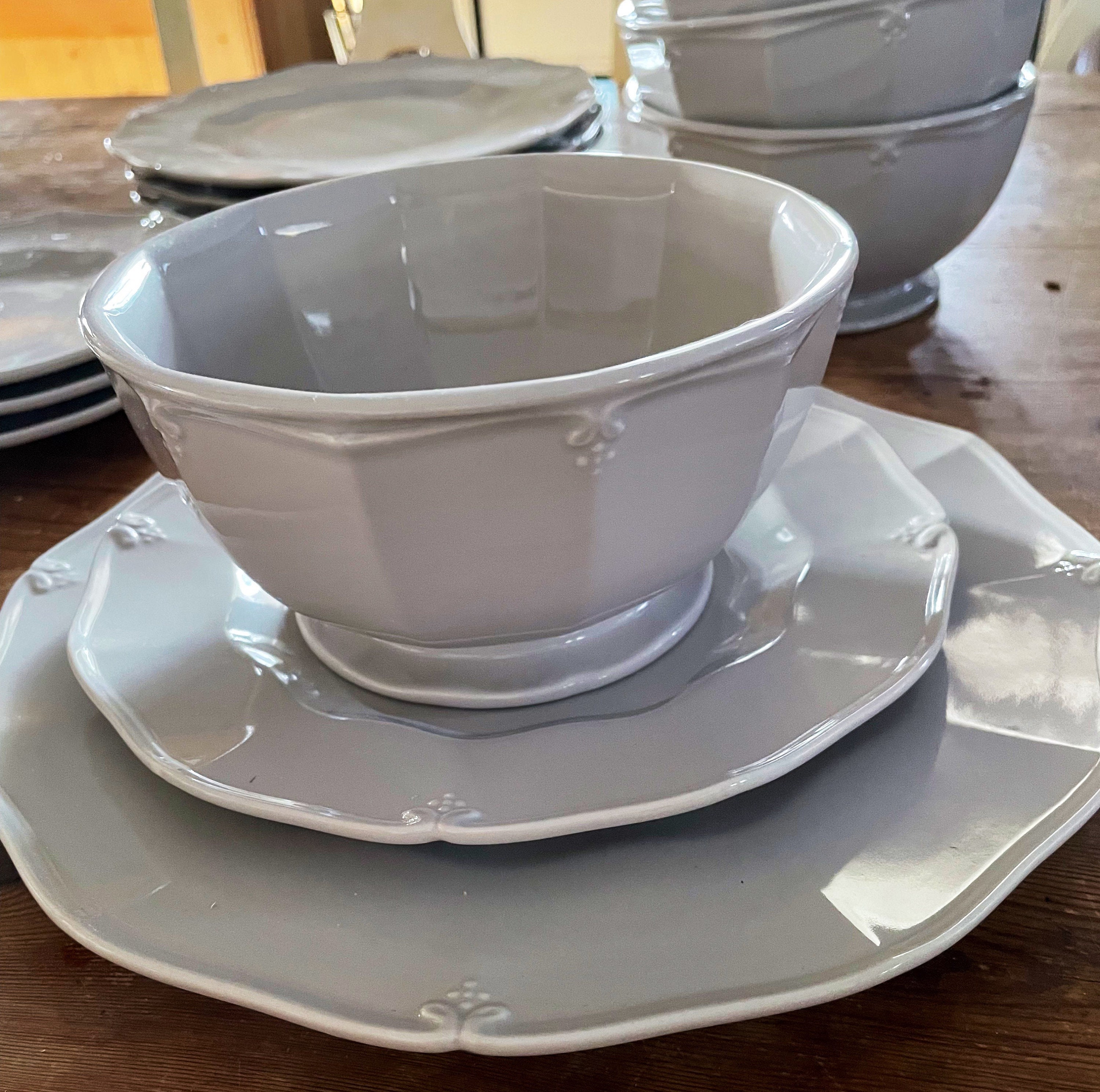 Vintage Mikasa Dinner Set, Bordeaux Beige, 12 Piece, New Old Stock ...