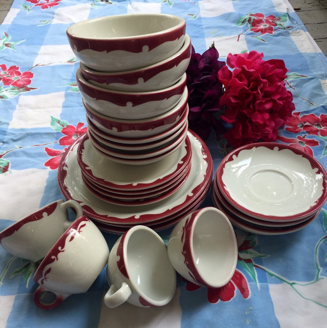 Dining & Serving Dinnerware Sets Home & Living Shenango China Set 4 ...