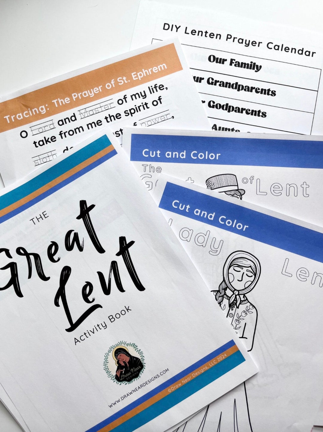 Great Lent Activity Packet - Digital Download - Etsy