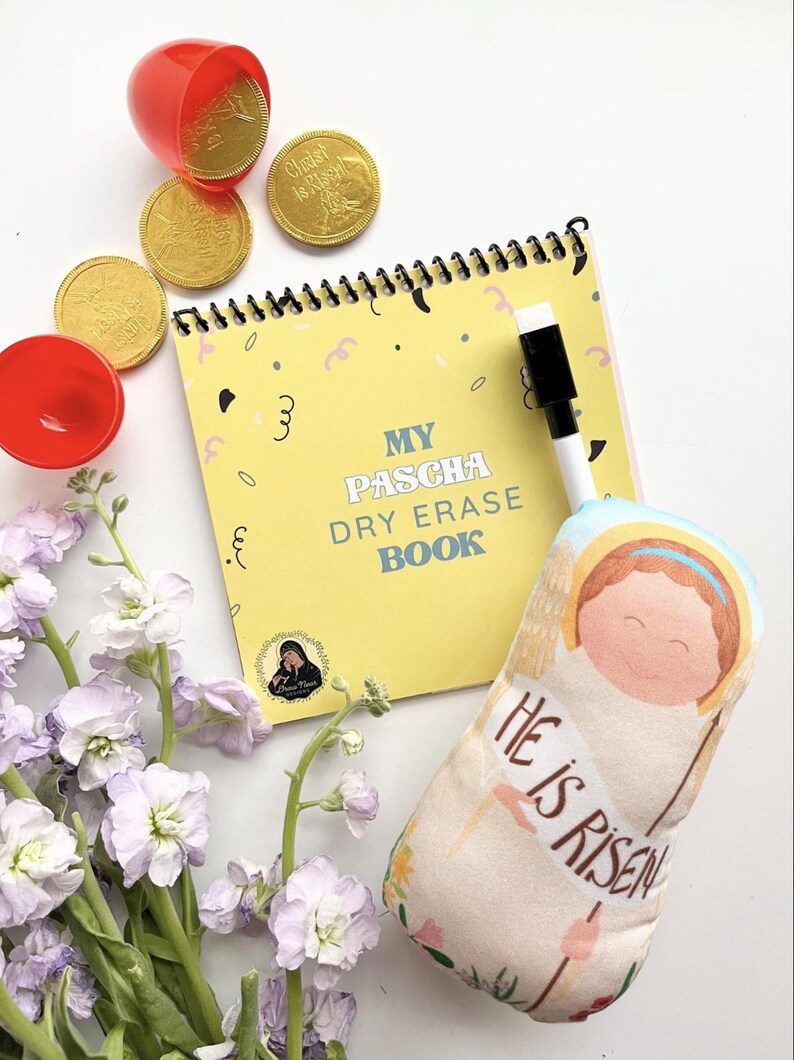 My Pascha Dry Erase Book - Mini Book - Etsy
