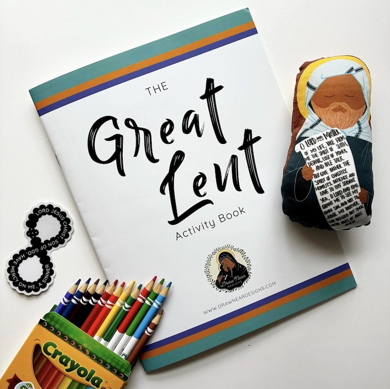 Great Lent Activity Book - Etsy