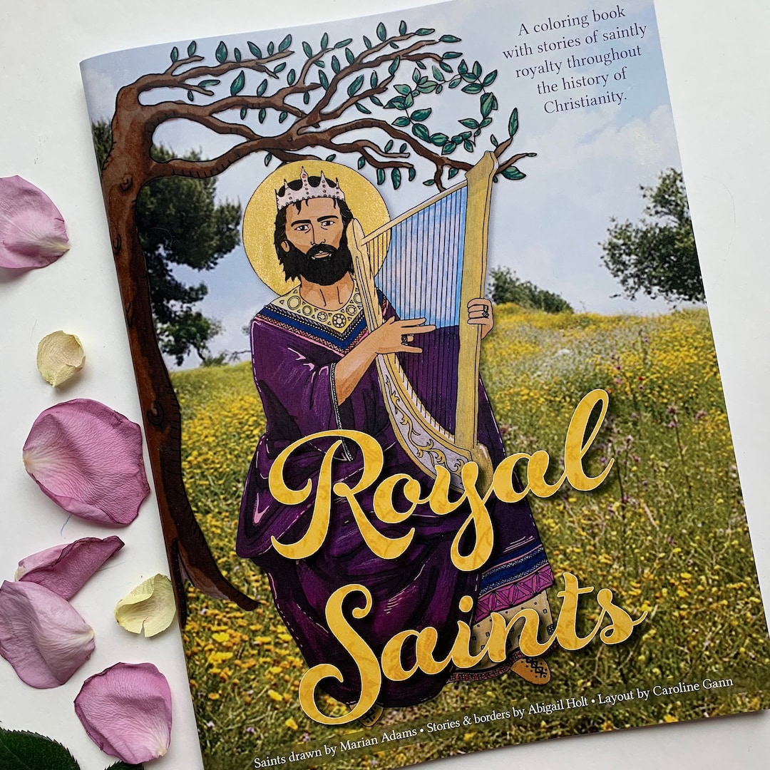 Royal Saints: an Orthodox Book of Saints to Color and Read - Etsy