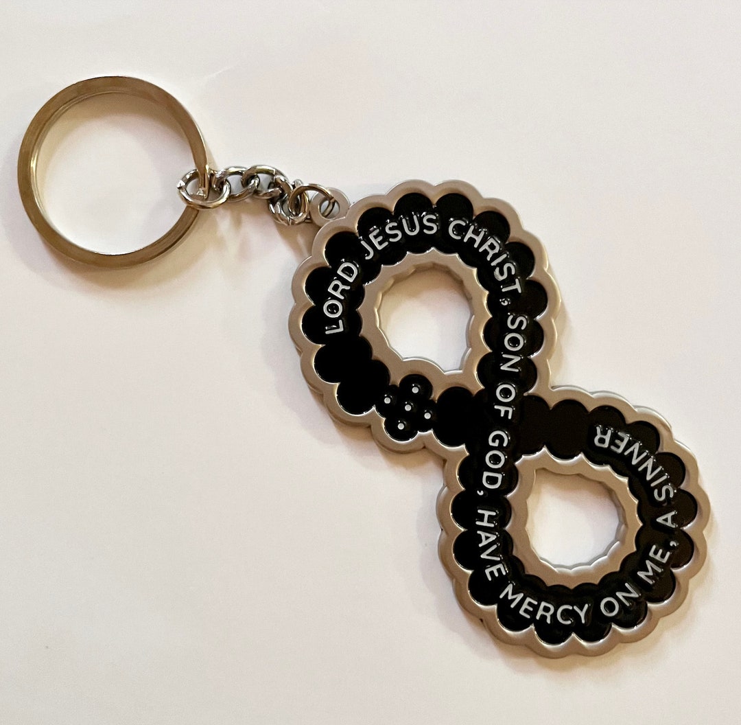 Jesus Prayer Keychain - Etsy