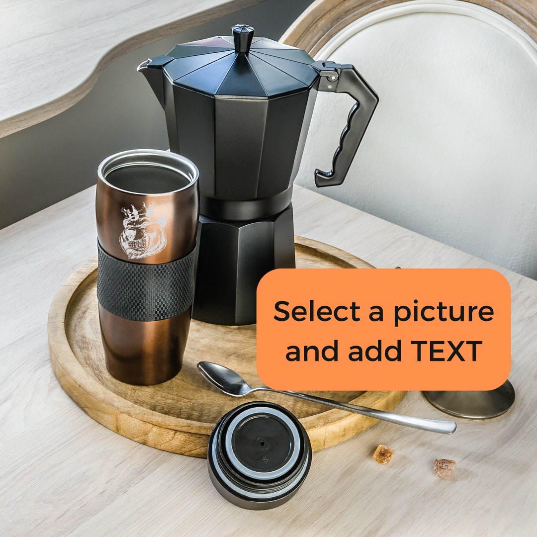 Personalized Engraved Thermal Mug for Car Custom Name Travel Cup Gift ...