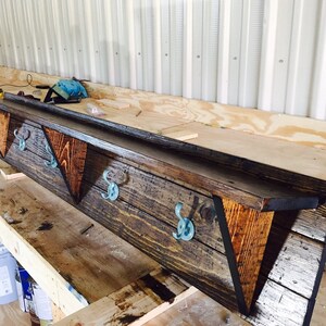 Custom Coat Rack With Shelf - Etsy