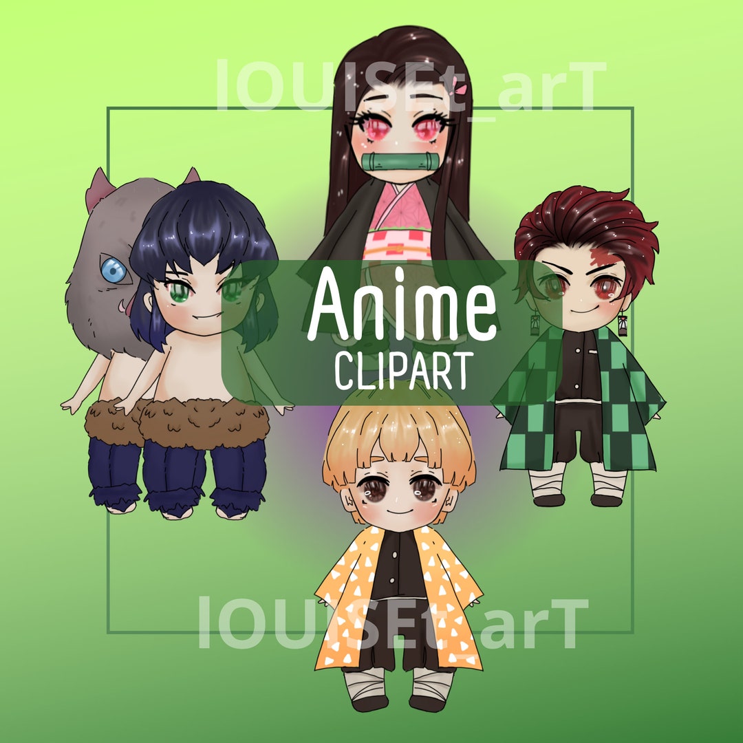 Yaiba Demon clip Art Custom Printable Anime Japan Kawaii Cute - Etsy