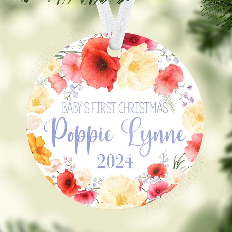 First Christmas as Poppy - Etsy