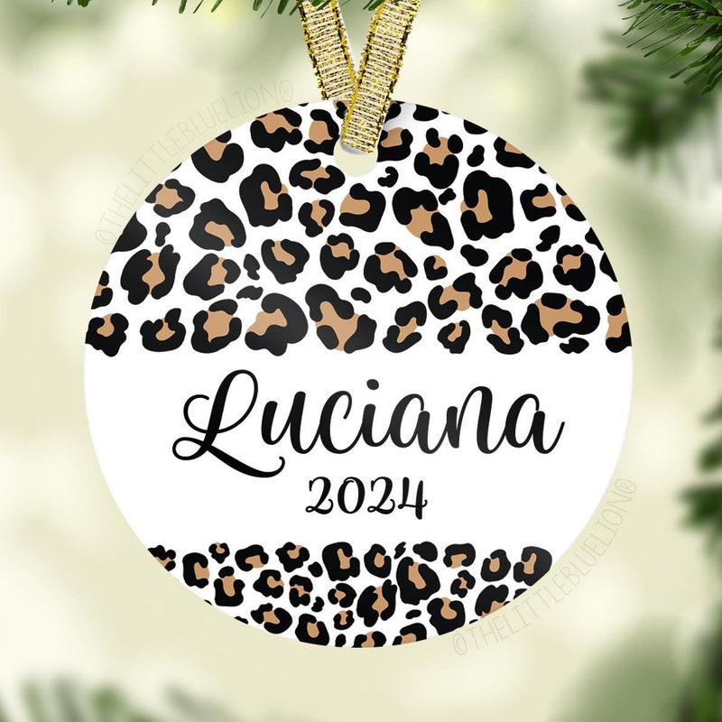 Leopard Print Ornaments - Etsy