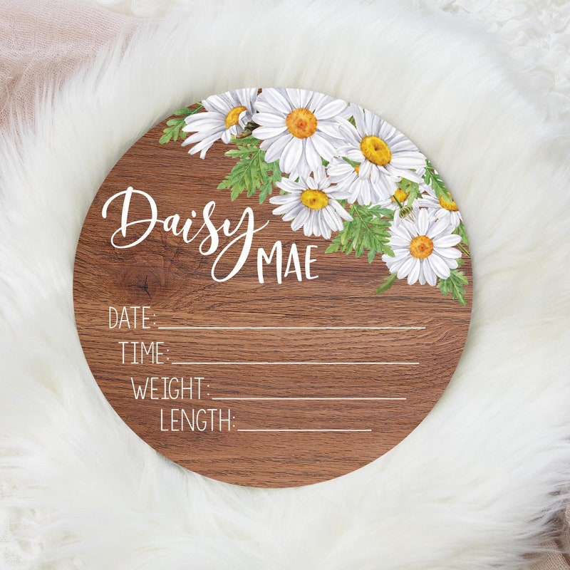 White Daisy Signs - Etsy