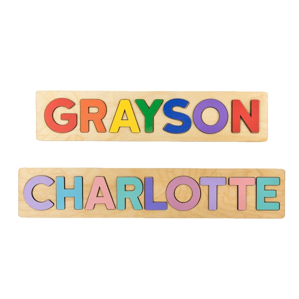Name Puzzles - Etsy