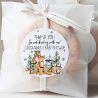 Editable Gift Tags | Woodland Animals Tag | Woodland Party | Forest ...