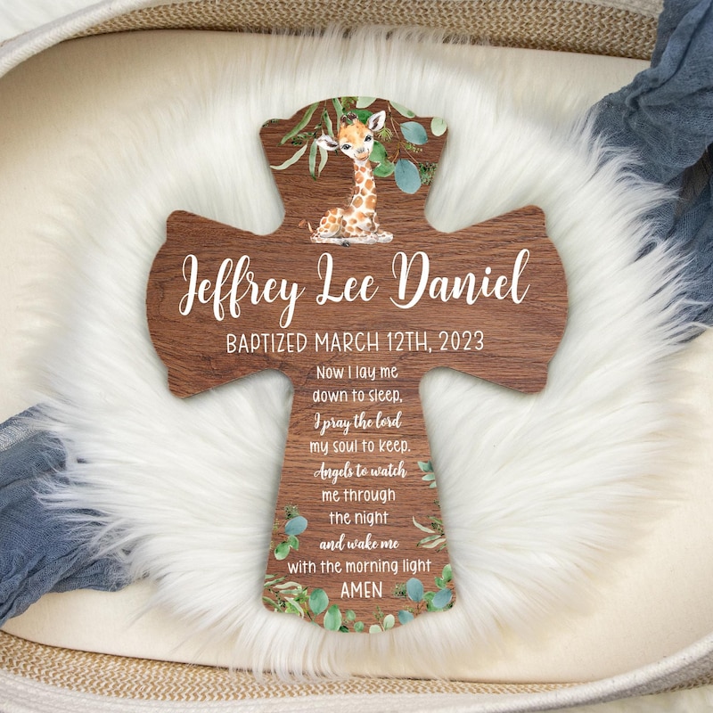 Baptism Cross - Etsy