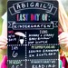 Reusable First and Last Day of School Sign Liquid Chalk Dry - Etsy