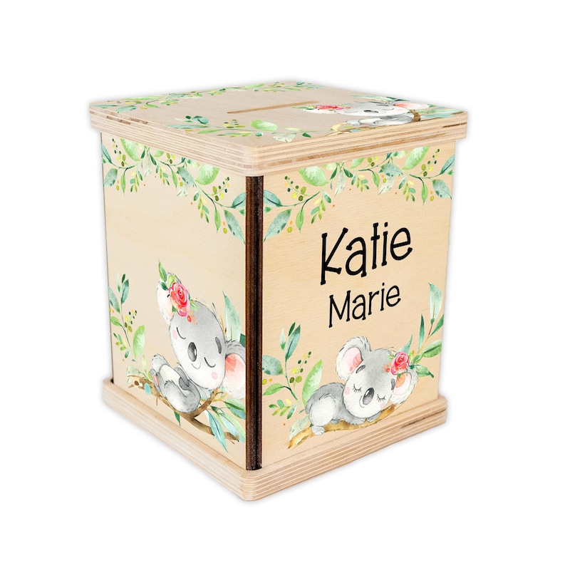 Personalized Koala Bank - Etsy