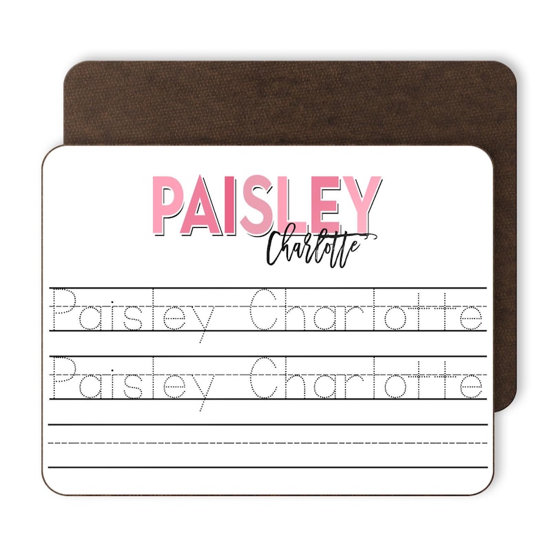Kids Name Board to Trace - Etsy