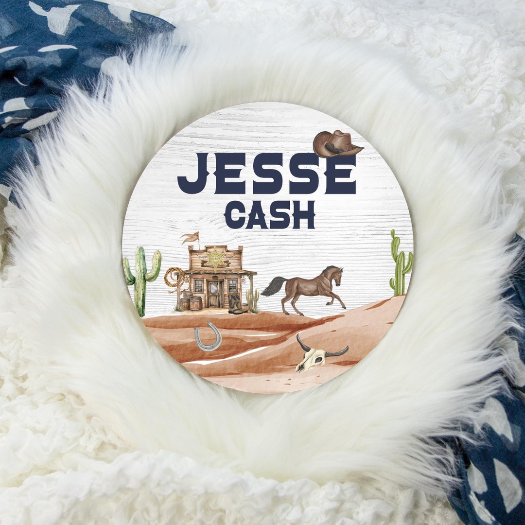 Cowboy Name Sign, Wood Baby Name Sign, Western Baby Sign, Western Name ...