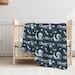Boy Astronaut Outer Space Swaddle Blanket, Personalized Galaxy Baby ...