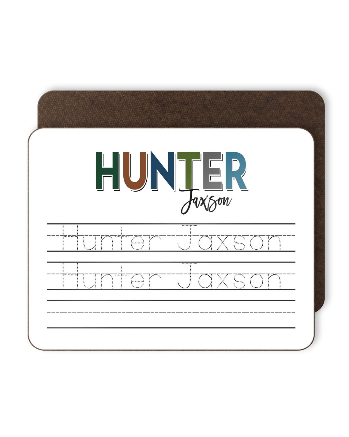 Name Tracing Sign, Kids Personalized Tracing Board, Name Tracing Board ...