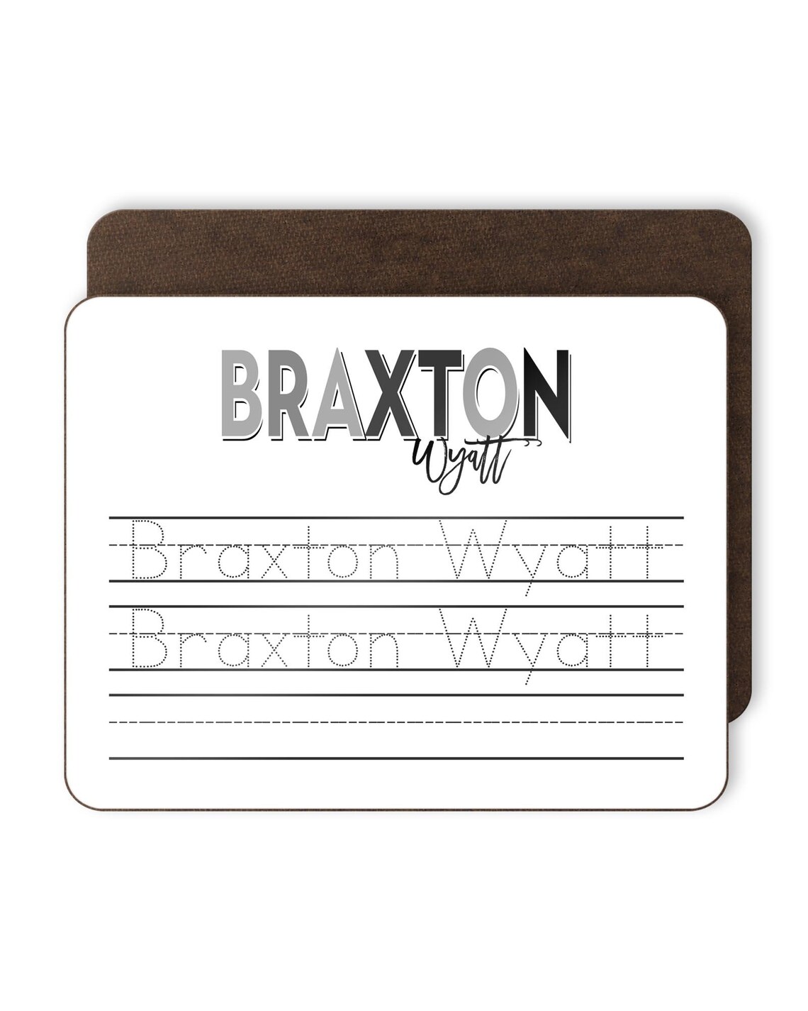 Name Tracing Sign, Kids Personalized Tracing Board, Name Tracing Board ...
