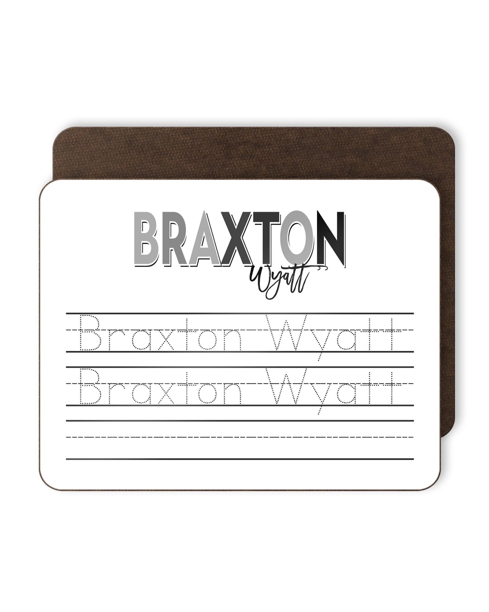 Name Tracing Sign, Kids Personalized Tracing Board, Name Tracing Board ...