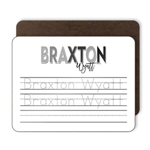 Name Tracing Sign, Kids Personalized Tracing Board, Name Tracing Board ...