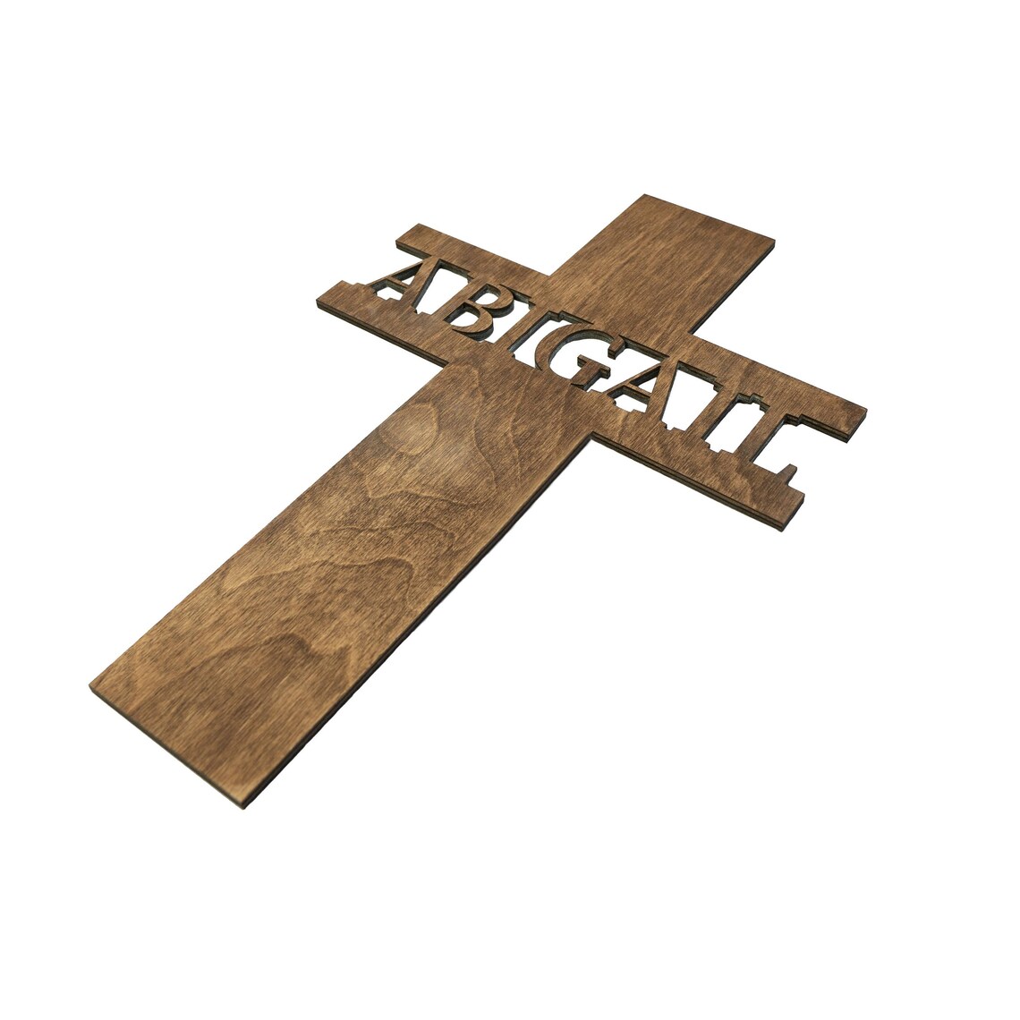 Baptism Gift Wooden Name Cross Personalized Cross First - Etsy