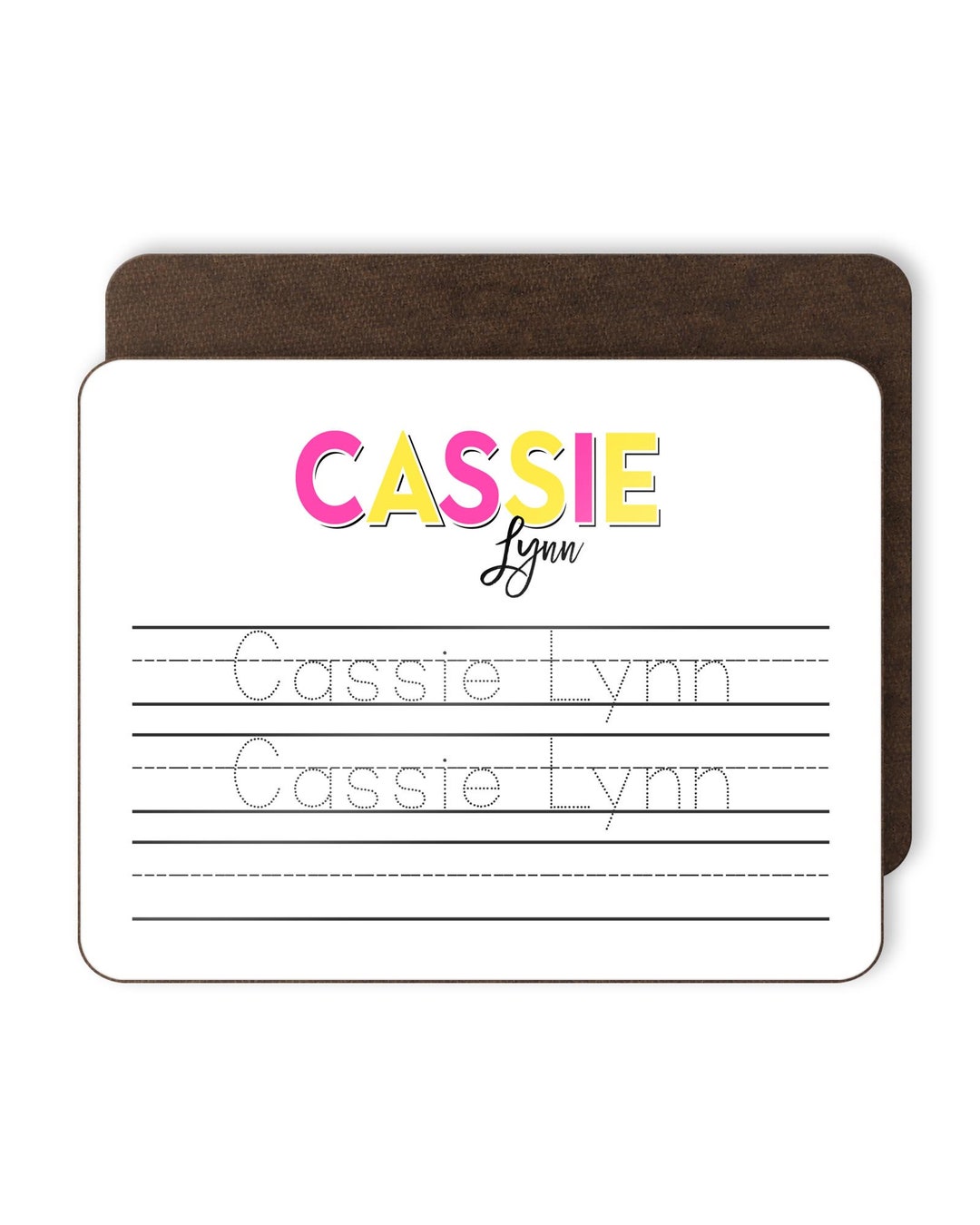Name Tracing Sign, Kids Personalized Tracing Board, Name Tracing Board ...