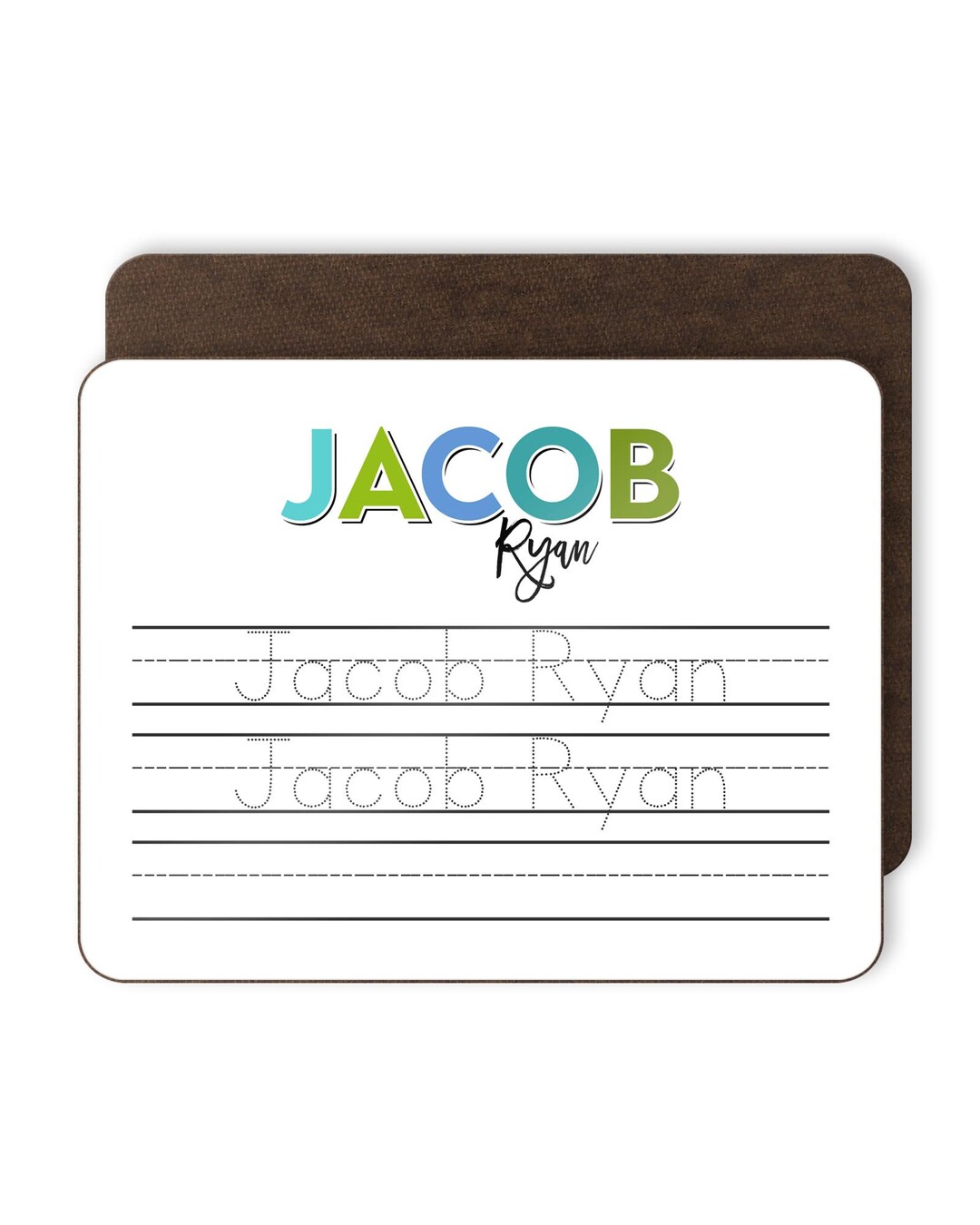Name Tracing Sign, Kids Personalized Tracing Board, Name Tracing Board ...