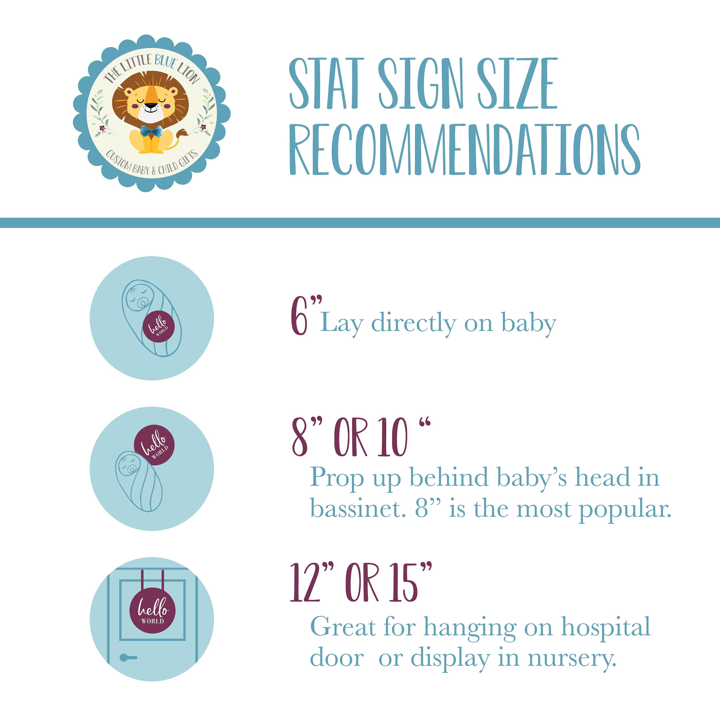 Stag and Moon Birth Stat Sign Round Wood Stat Sign Stag - Etsy