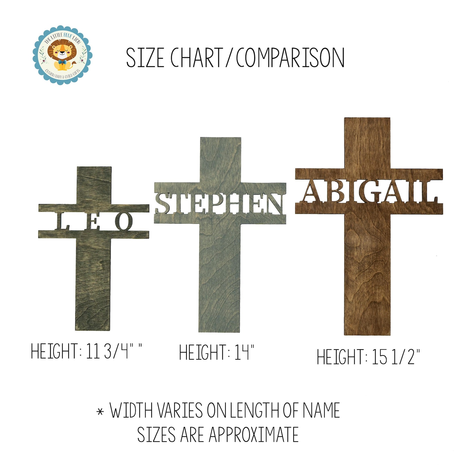 Baptism Gift Wooden Name Cross Personalized Cross First - Etsy