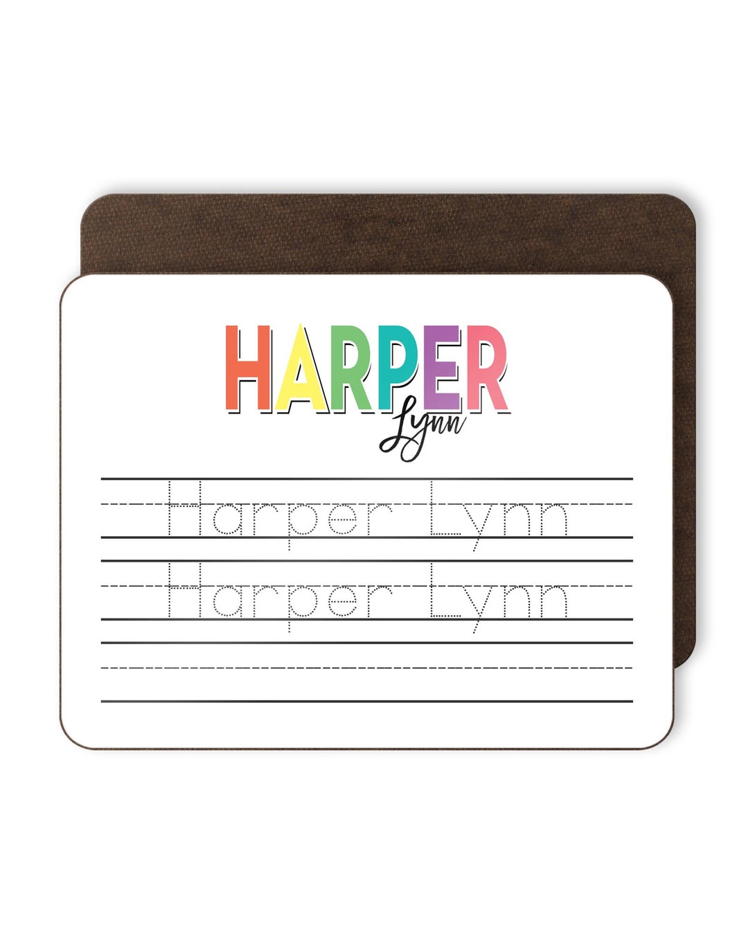 Name Tracing Sign, Kids Personalized Tracing Board, Name Tracing Board ...