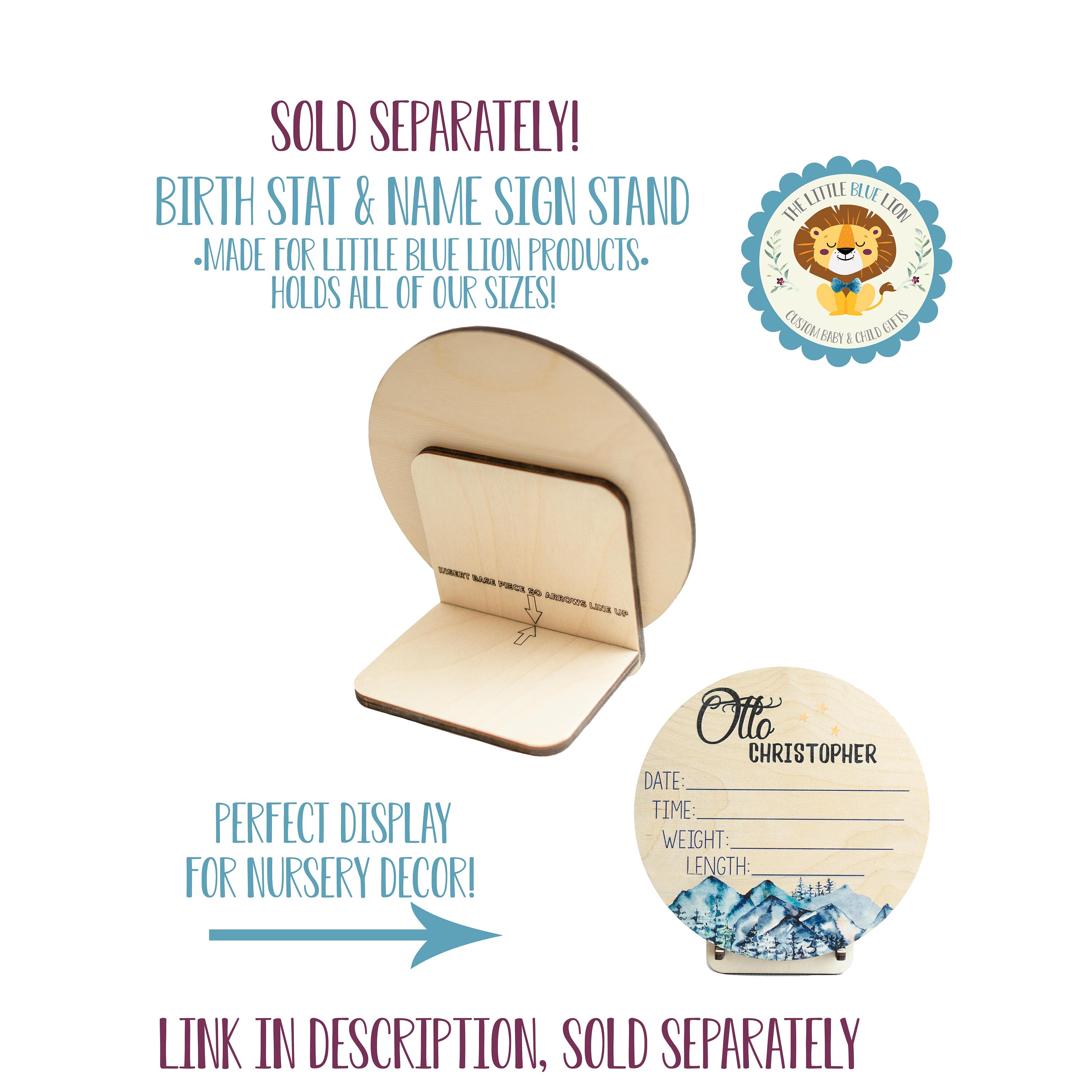 Birth Stat Sign Round Wood Birth Stat Sign Race Car Birth - Etsy