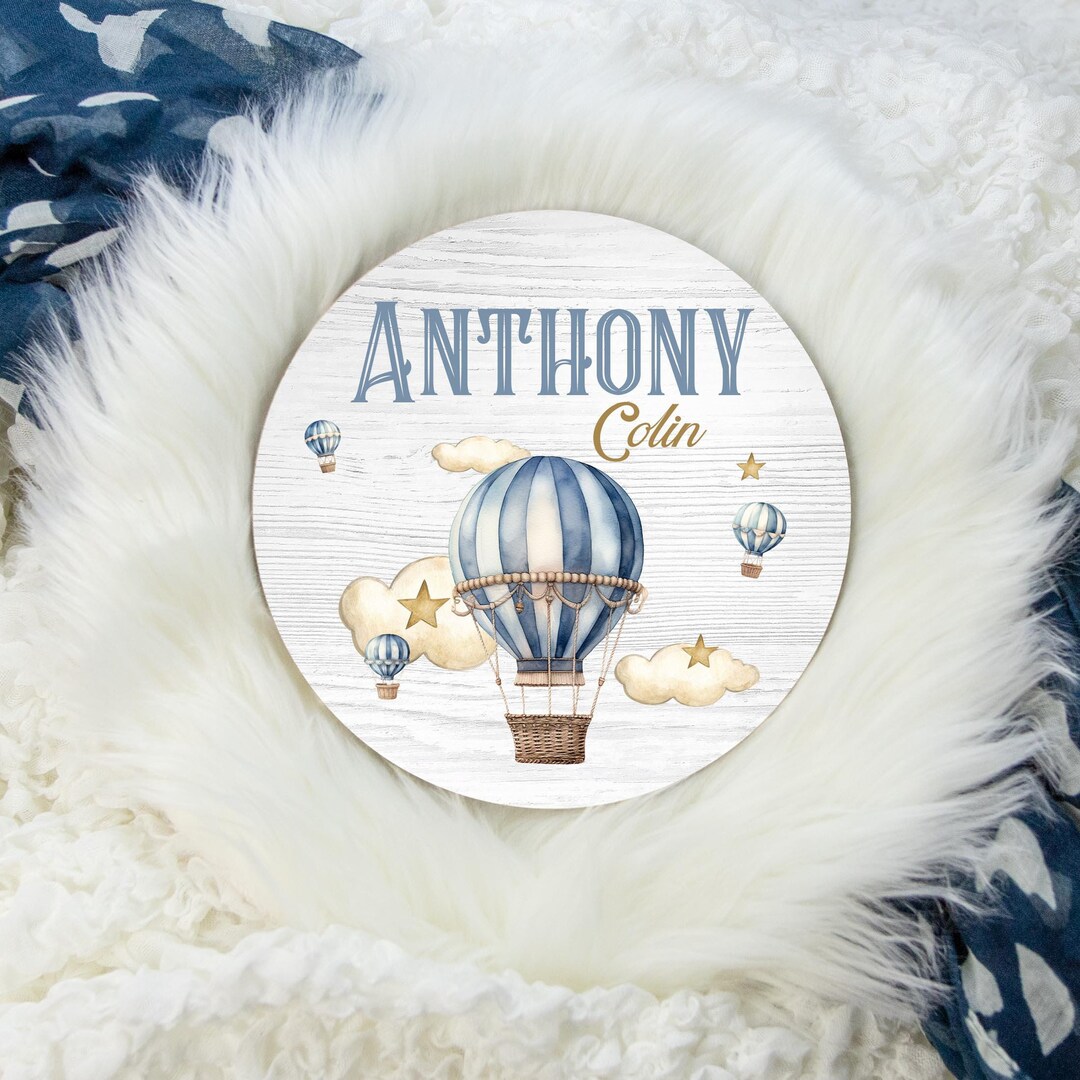 Adventure Name Sign, Retro Travel Name Sign, Round Wood Name Sign, Wood ...
